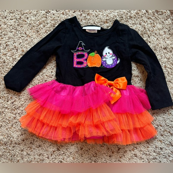 Bonnie Baby | Shirts & Tops | Halloween Boo Kids Top Black Pink And ...